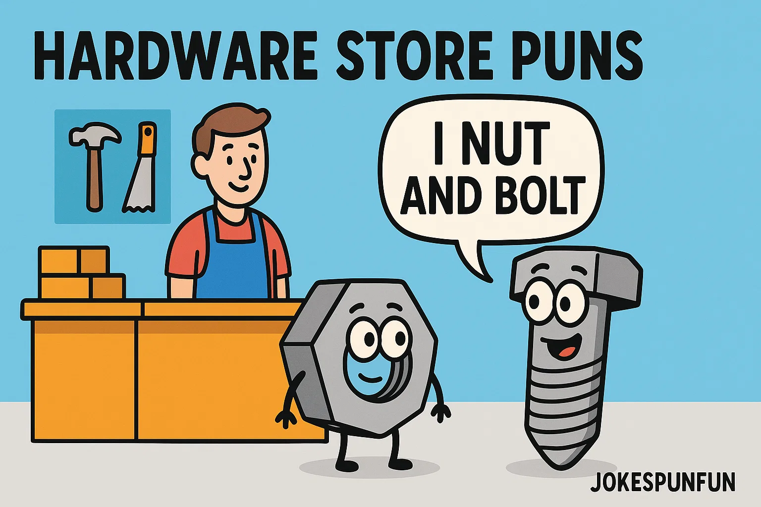 100+ Hardware Store Puns That Will Crack You Up