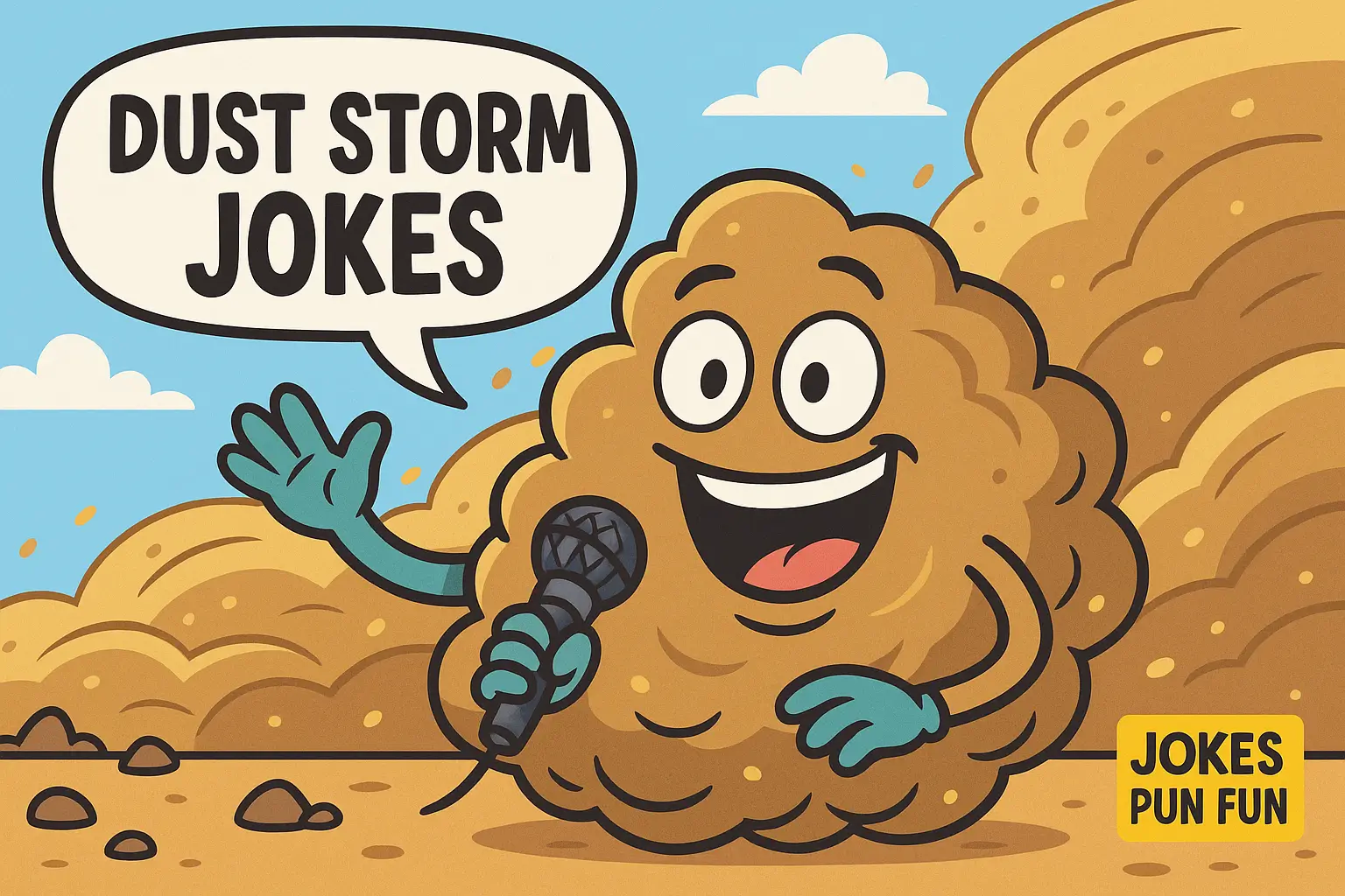 55+ Hilarious Dust Storm Jokes That’ll Blow Your Worries Away