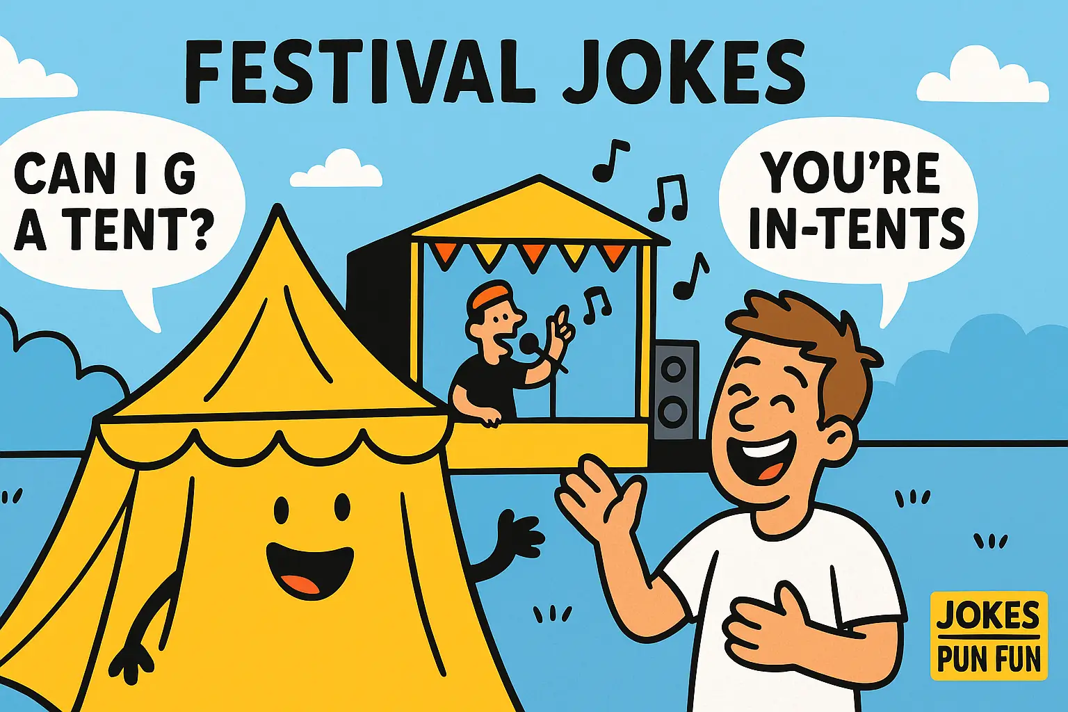 100+ Festival Jokes to Make You Laugh Out Loud