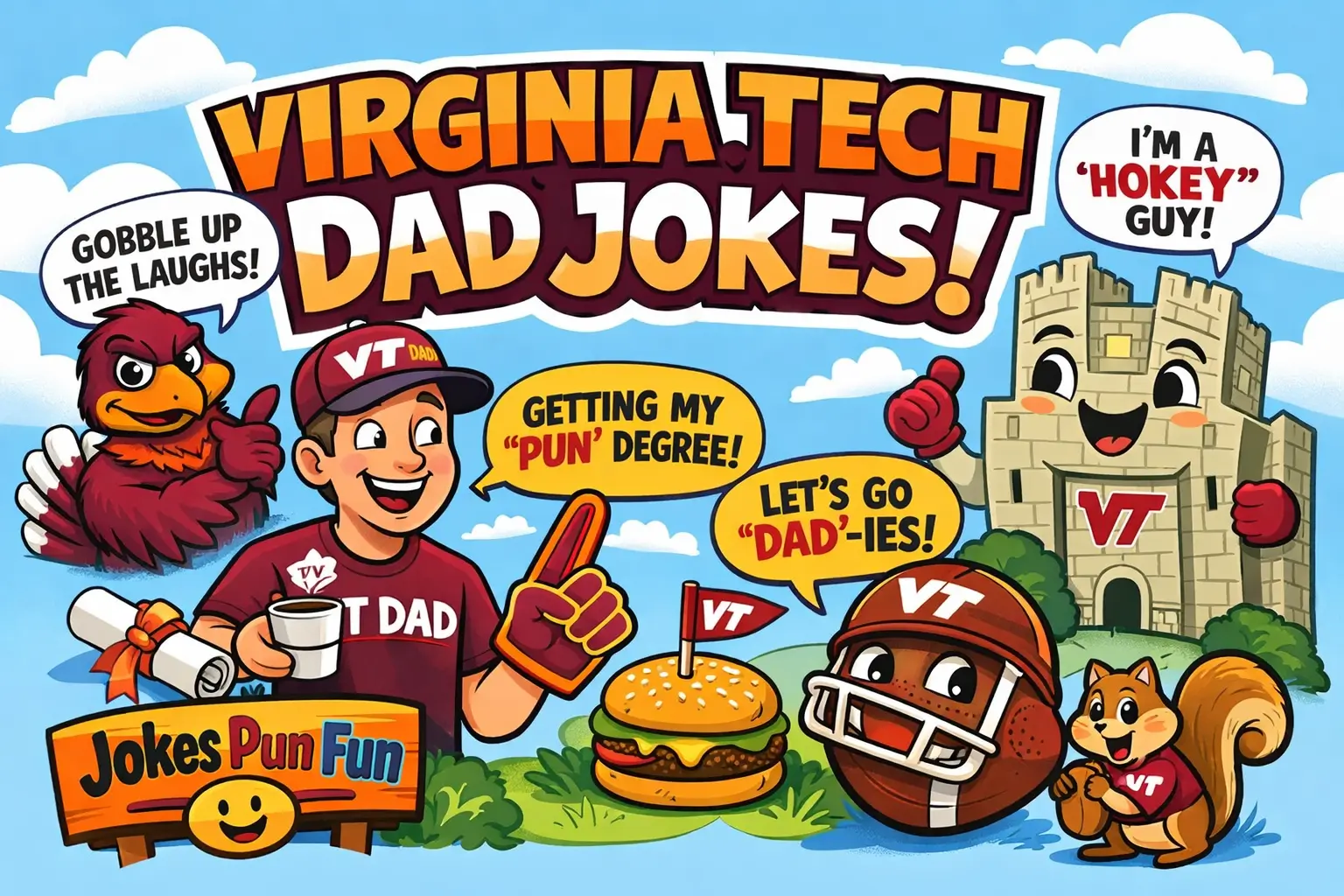 47+ Hilarious Virginia Tech Dad Jokes to Brighten Your Day