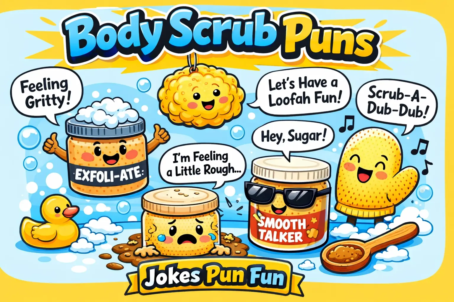 49+ Fun and Creative Body Scrub Puns for a Good Laugh