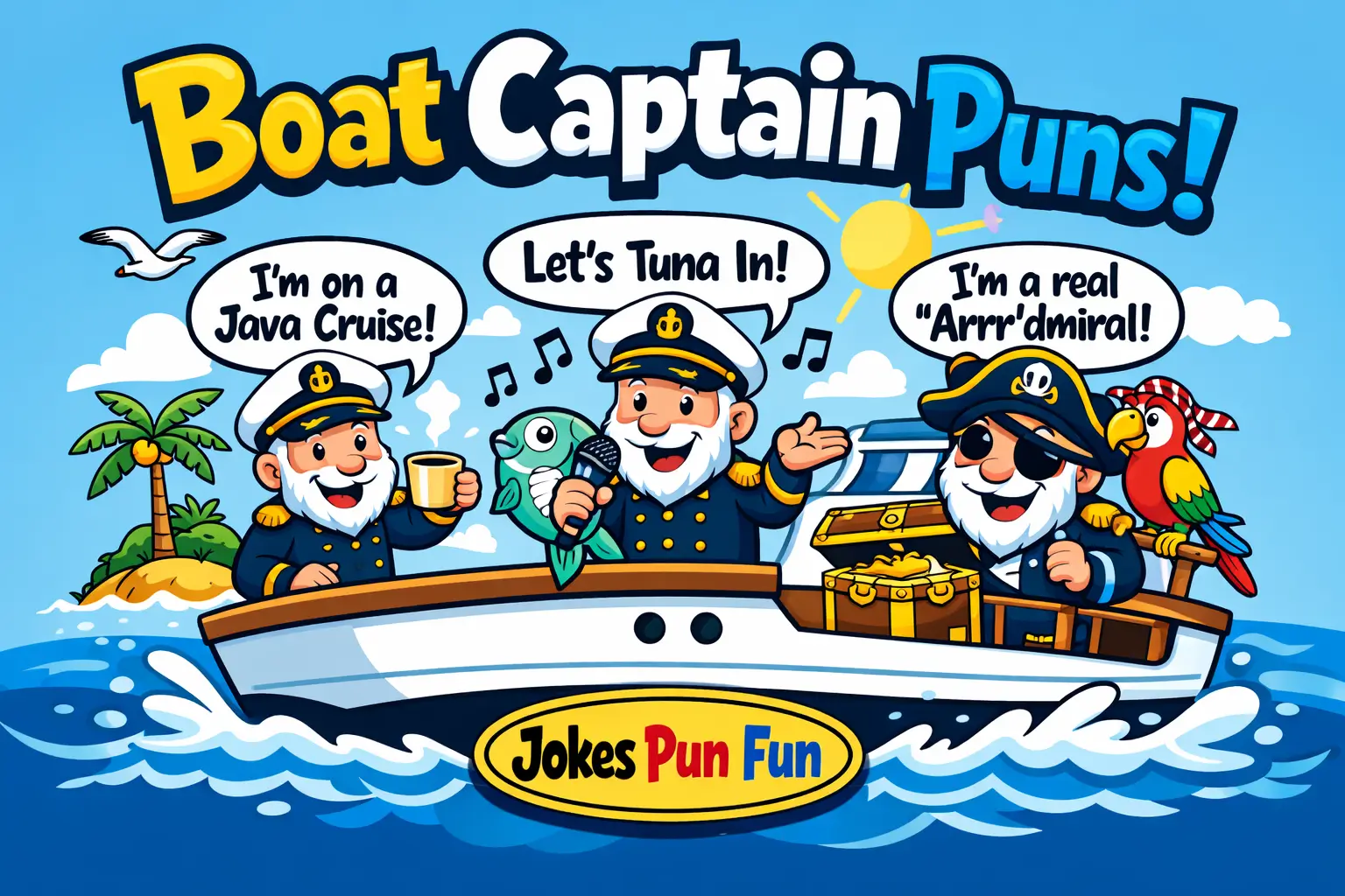 47+ Funny Boat Captain Puns to Steer You to Laughter