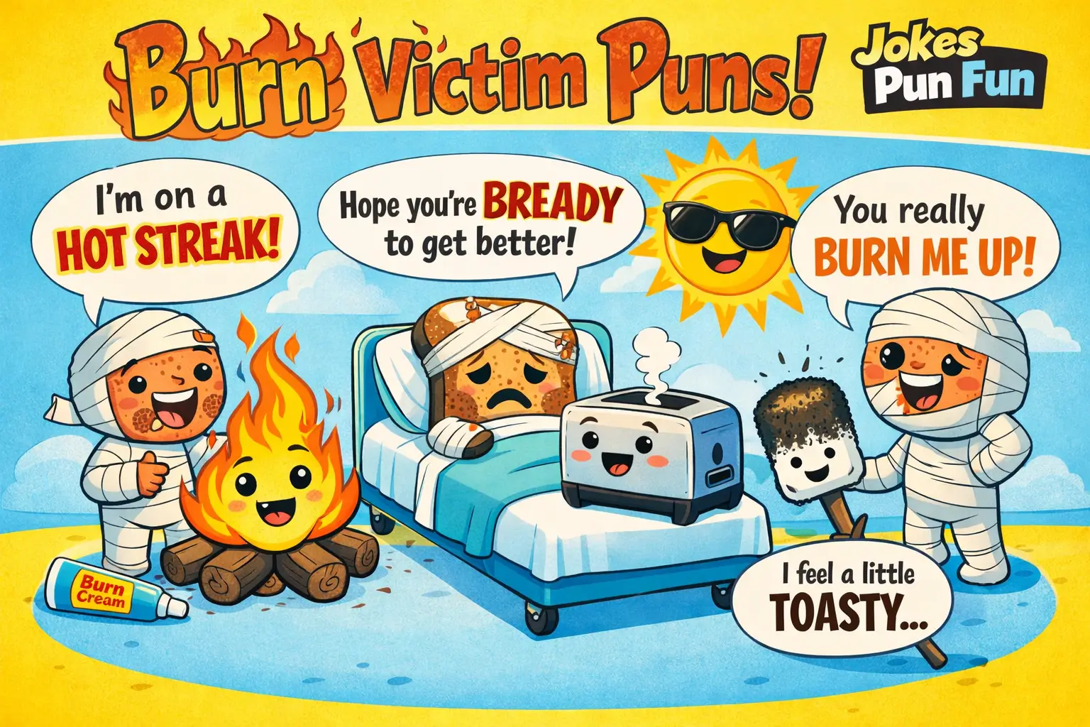 48+ Hilarious Burn Victim Puns That Will Heat Up Your Day