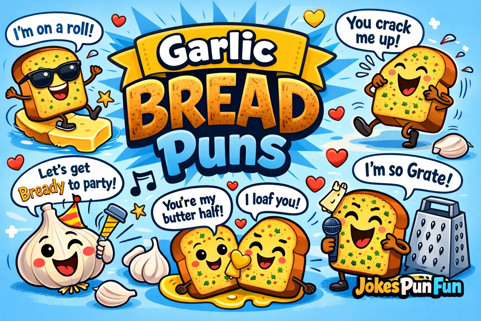44+ Garlic Bread Puns That Make Butter Laugh Out Loud Today