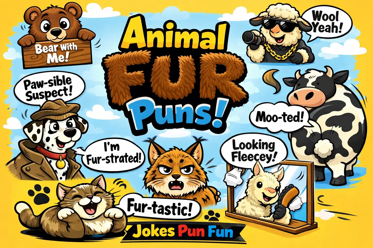 46+ Animal Fur Puns That Are So Furry They Should Be Illegal