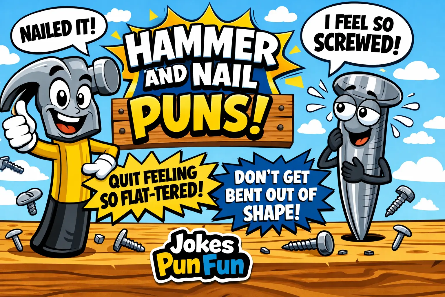 46+ Hammer and Nail Puns That Will Make You Laugh Hard
