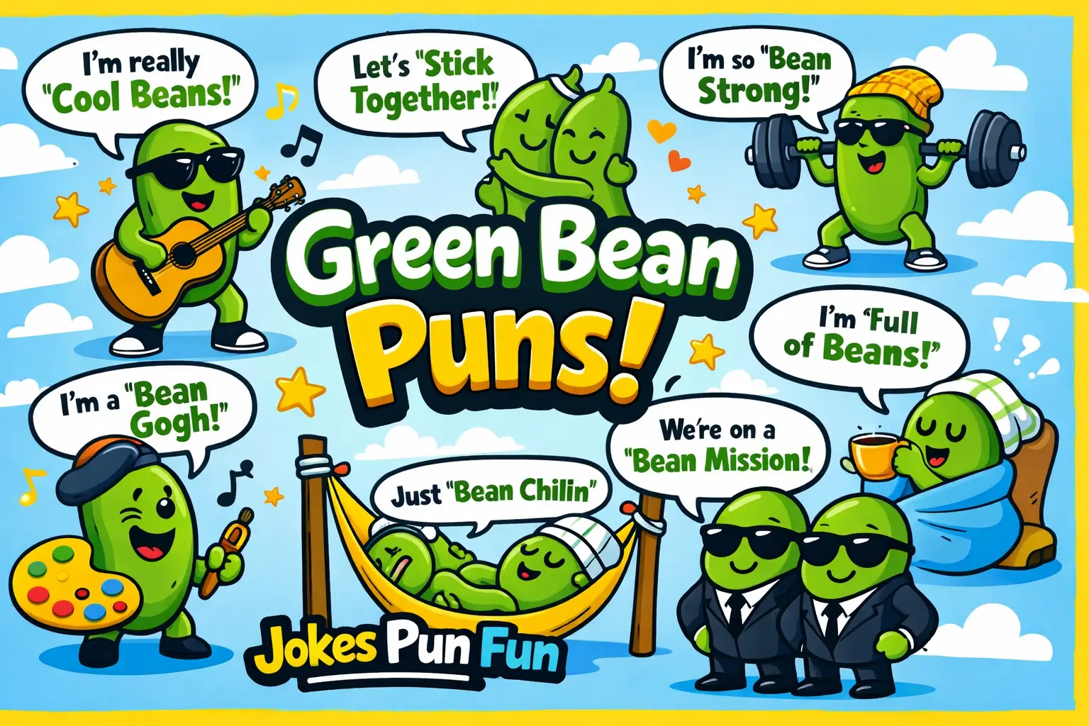 Laugh-Out-Loud With These 45+ Green Bean Puns You Will Love