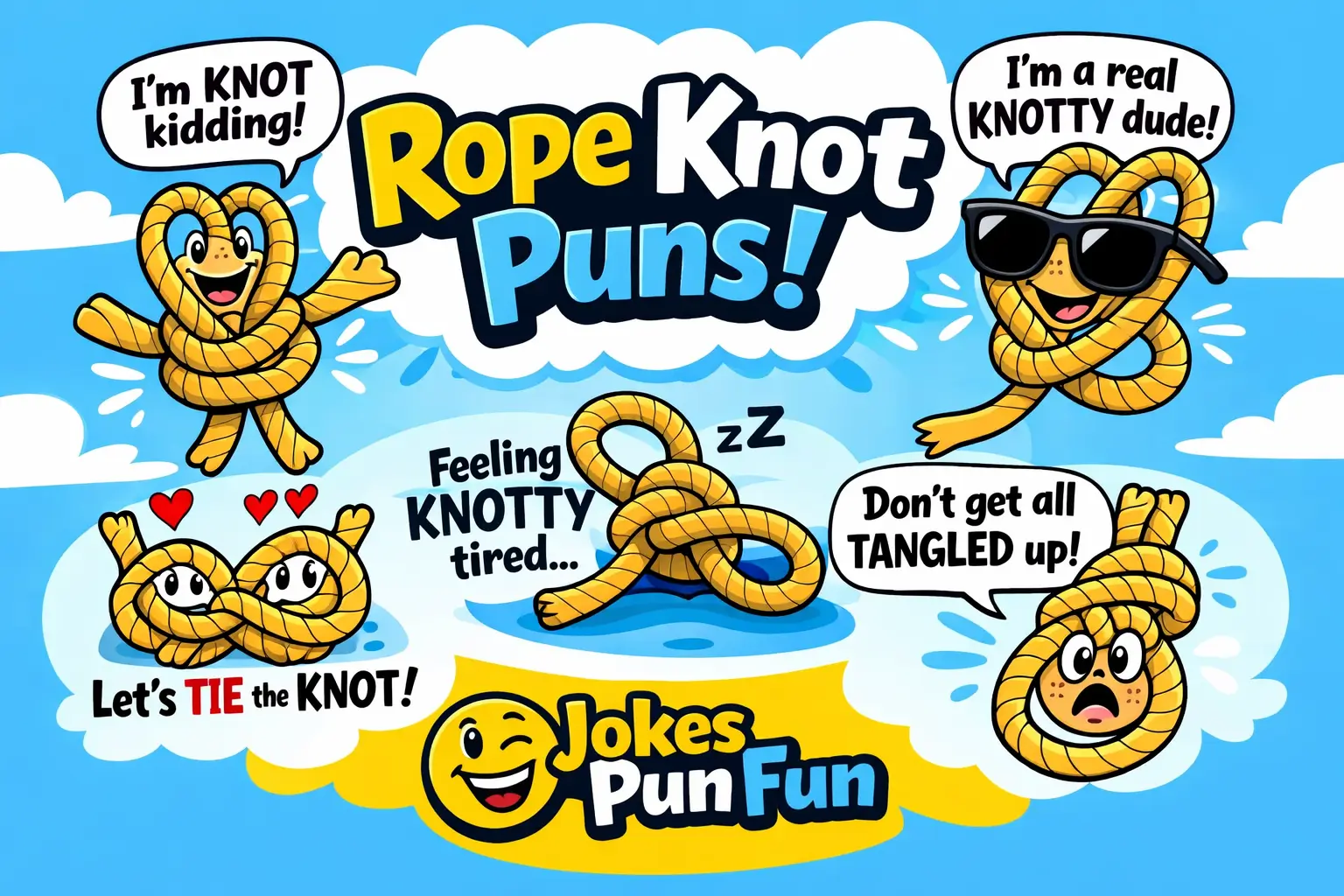 47+ Funny Rope Knot Puns That Will Tangle Your Mind