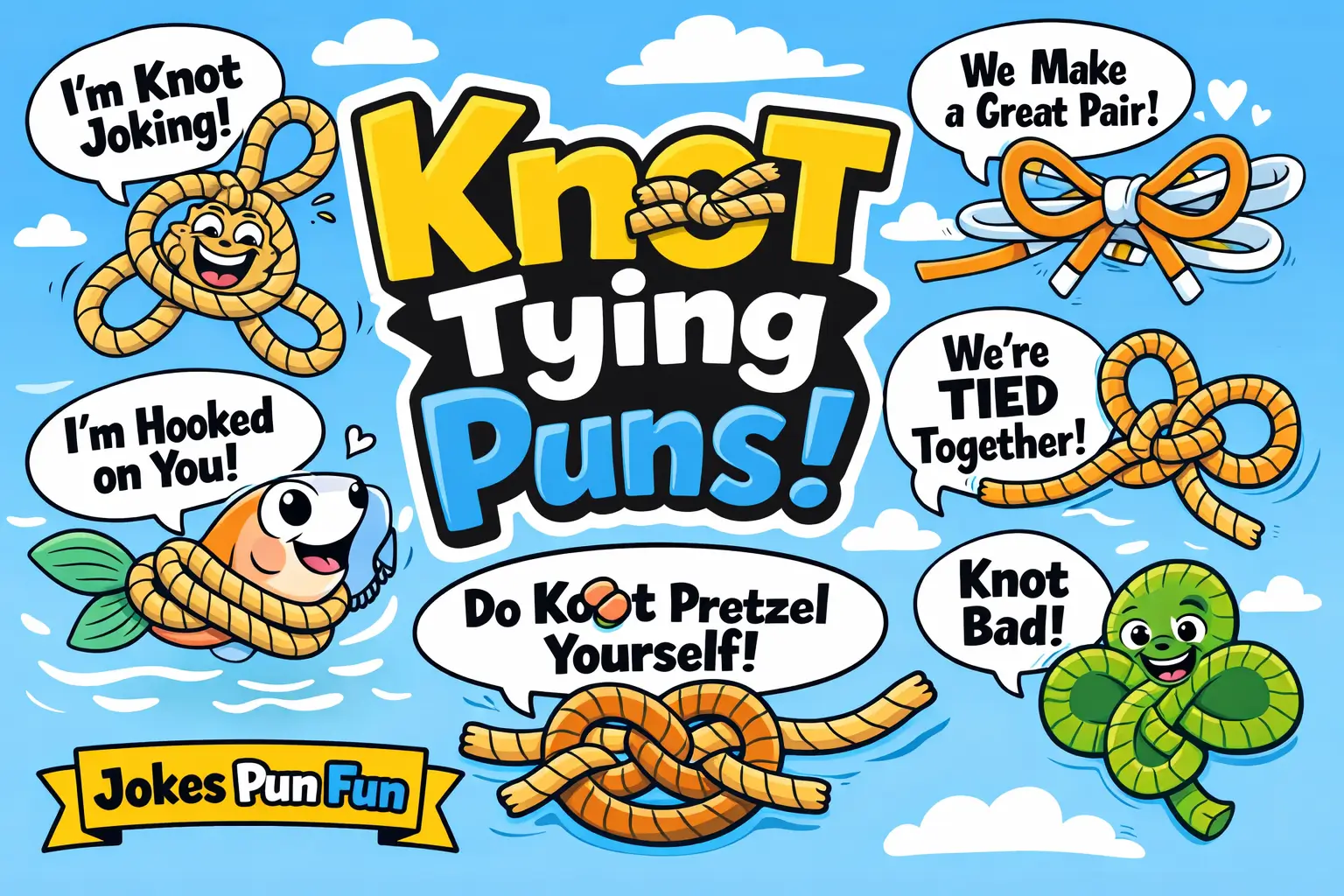 45+ Knot Tying Puns That Will Make You Laugh Out Loud