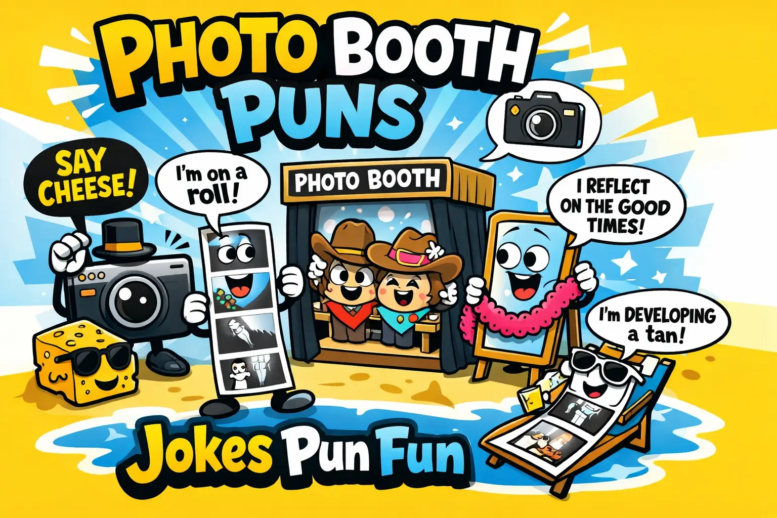 47+ Photo Booth Puns That Make Every Snapshot Funnier