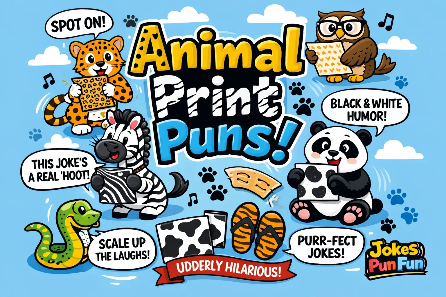 47+ Animal Print Puns That Spot Laughs Instantly Everywhere