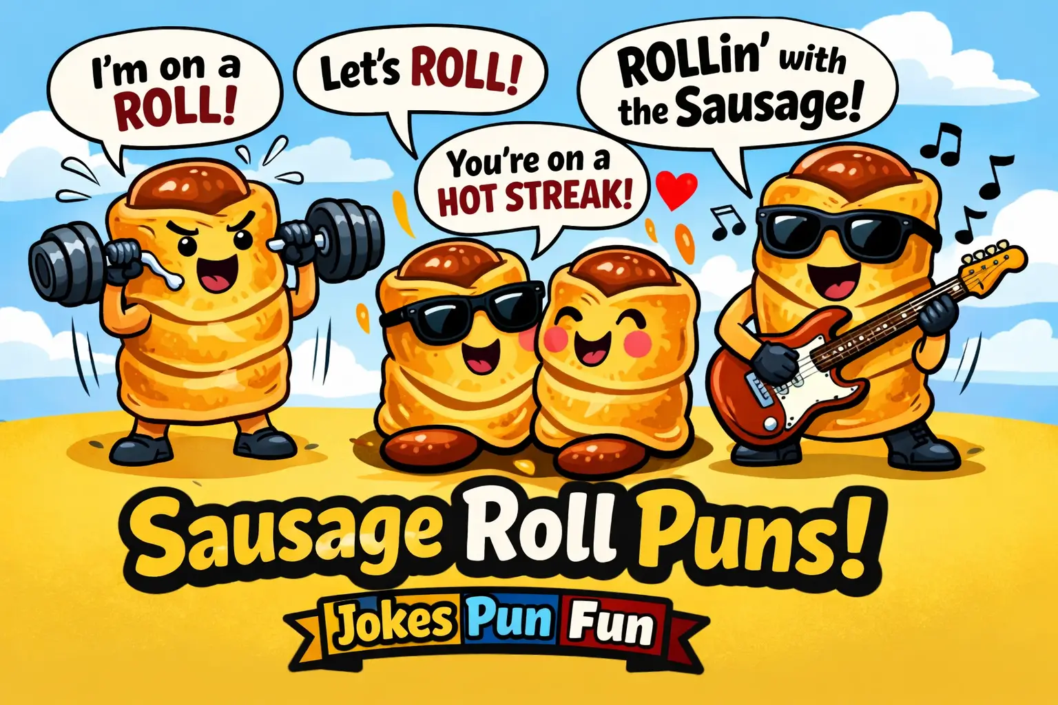 45+ Funny and Clever Sausage Roll Puns to Brighten Your Day